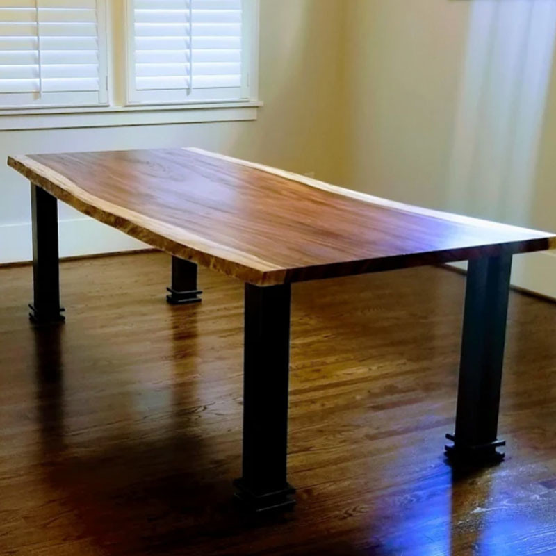 Live Edge Round Table - Cowbridge Furniture