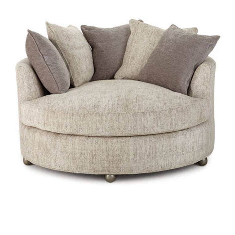 The Hefner Round Chair Is Super Comfortable To Snuggle On.